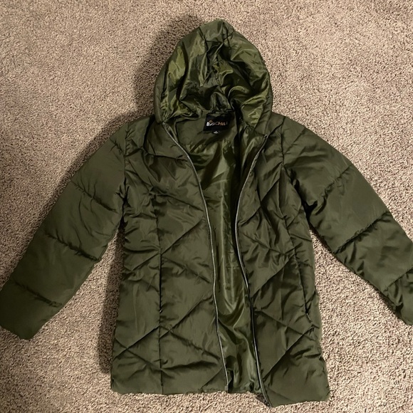 Big Chill | Jackets & Coats | Big Chill Olive Green Winter Coat | Poshmark